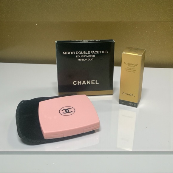 CHANEL | Accessories | Chanel Miroir Double Facettes Mirror Duo And ...